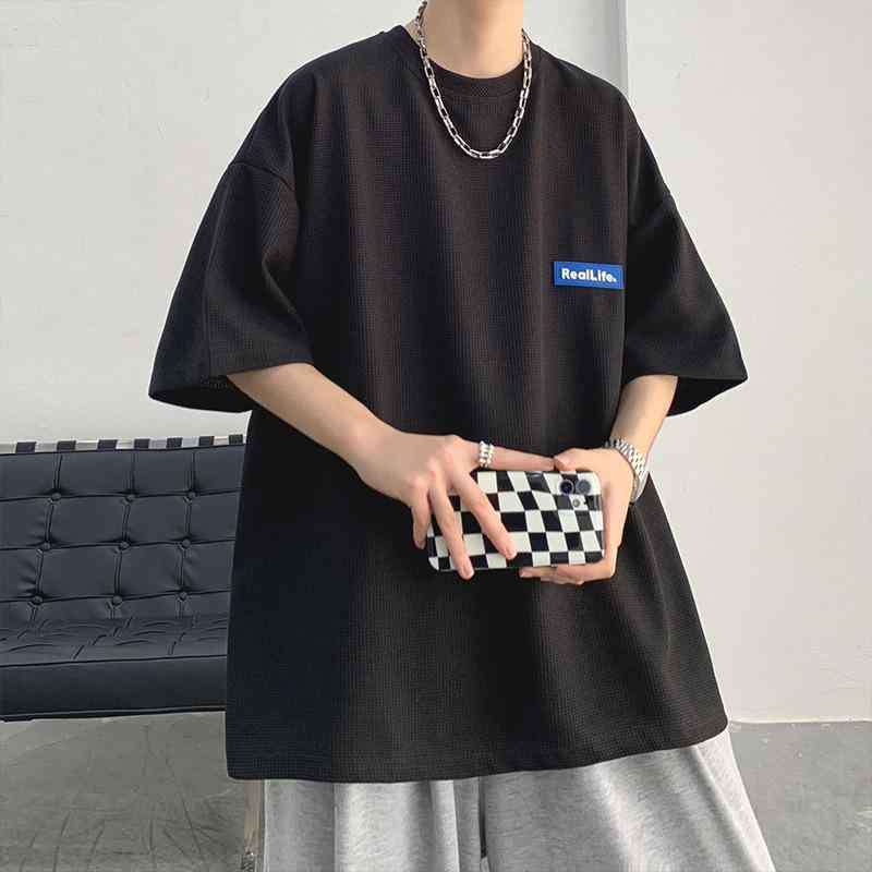 ・カテゴリ: Tシャツ・スタイル: カジュアル・主な素材: ポリエステル99%・柄: ドット・版型: ルーズフィット・袖丈: 中袖・ネックライン: クルーネック・フード: なし・厚み: 普通・カラー展開: ホワイト、グレー、ブラック、ブルー...