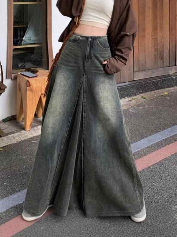 ・カテゴリ: 半身スカート・スタイル: 清新甜美、温柔风・主な素材: 綿・主面料成分: 氨纶 30%以下・主面料成分2: 涤纶（聚酯纤维） 30%（含）-50%（不含）・スカート型: A型・スカート丈: 超短・流行要素: 做旧・カラー展開:...