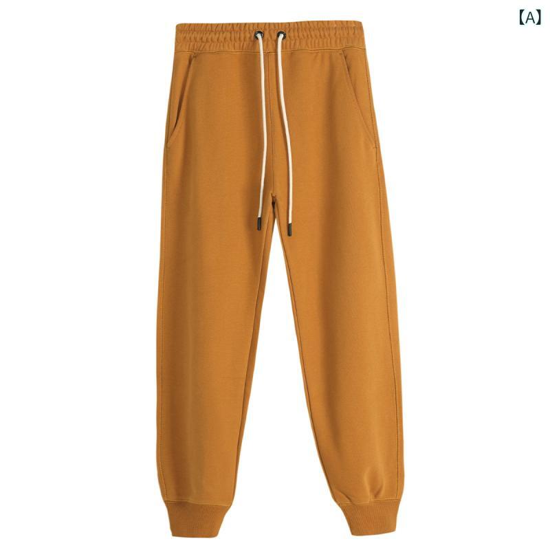 ・カテゴリ: ハーレムパンツ・スタイル: 休闲・主な素材: 綿95%以上・パンツ型: コーンパンツ・パンツ丈: ロングパンツ・ウエスト: ミッドライズ・厚み: 厚手・流行要素: ポケット・カラー展開: オレンジ、ブラック、グレー、レッド、ネ...