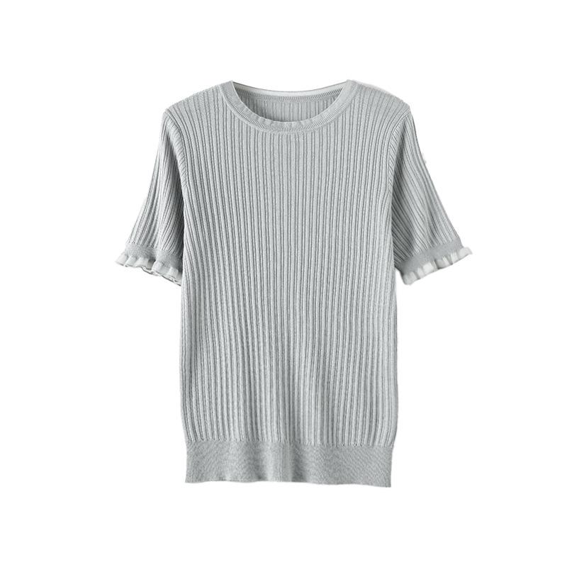 ・カテゴリ: Tシャツ・スタイル: 休闲・主な素材: 桑蚕丝30%（含）-50%（不含）・柄: 都市风貌・款式: 宽松款・袖丈: 短袖・衣長: 普通款(50cm<衣長≤65cm)・ネックライン: 圆领・流行要素: 休闲、百搭・カラー展...