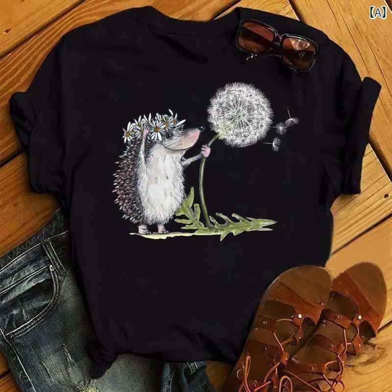 ・カテゴリ: Tシャツ・スタイル: 清新甜美、公主風・主な素材: 网纱、涤纶（聚酯纤维）30%以下・袖丈: 五分袖・袖型: 耸肩・ネックライン: 波浪领・カラー展開: BT3169-HS,BT3170-HS,BT3171-HS,BT3184...