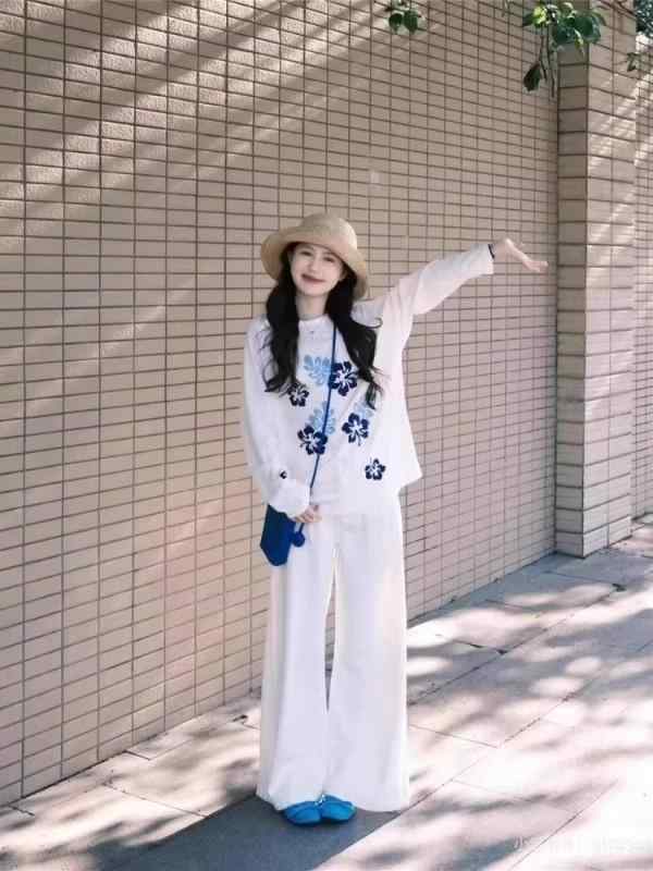 ・カテゴリ: Tシャツ・スタイル: 通勤風・柄: 花朵・袖丈: 長袖・プリント: 印花・フィット: 宽松型・衣長: 普通款(50cm<衣長≤65cm)・ネックライン: 圆领・袖型: 常规款・カラー展開: 白色・サイズ展開: S,M,L,XL