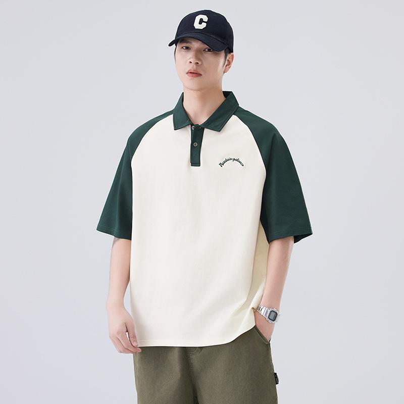 ・カテゴリ: POLOシャツ・スタイル: 韓国風・袖丈: 短袖・版型: ゆったり・柄: 配色・特殊加工: ステッチ・厚み: 普通・主な素材: 綿84%、ポリエステル16%・使用シーン: 日常・洗濯: 機械洗い可・重量: 約210g・カラー展...