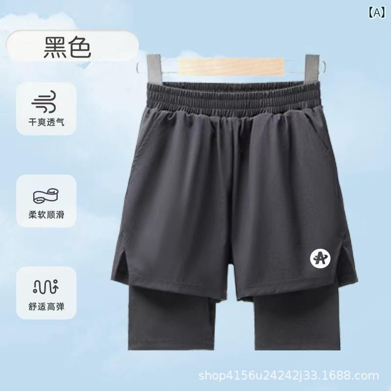 ・スタイル: 運動・主な素材: ナイロン71%-80%・カラー展開: ブラック、ブルー、杏色・サイズ展開: 110、120、130、140、150、160、170・対象: 男児・対象年齢: 中大童・対象身長: 110cm-170cm・パンツ...