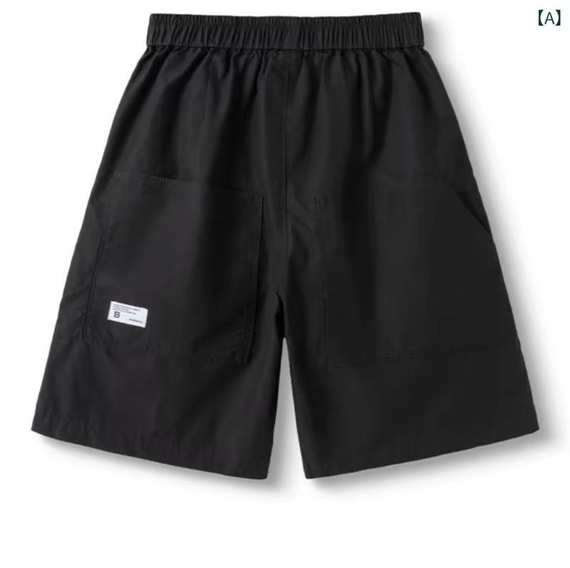 ・カテゴリ: 童パンツ・スタイル: カジュアル・主な素材: 綿100%・パンツ丈: 5分丈・カラー展開: グレー、ブラック・サイズ展開: 120cm、130cm、140cm、150cm、160cm、165cm、170cm、175cm
