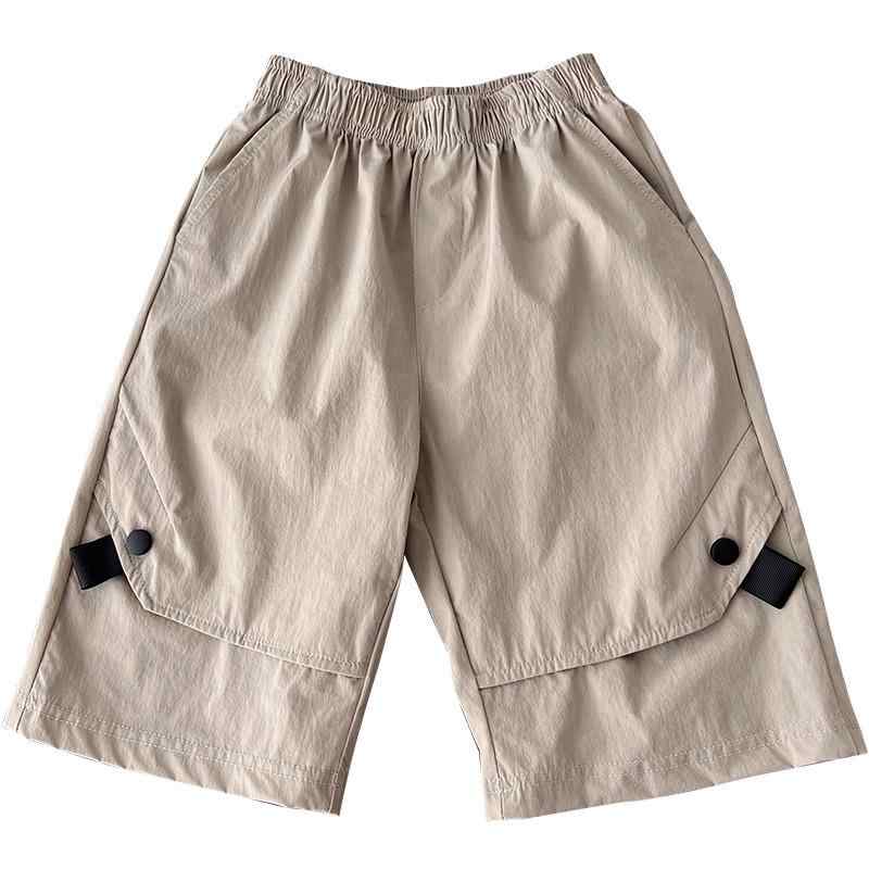 ・スタイル: 休闲・主な素材: ポリエステル100%・パンツ丈: 5分丈・カテゴリ: 子供用パンツ・性別: ユニセックス・対象年齢: 8歳以上・対象季節: 夏・柄: 無地・要素: スポーツ・ウエスト: ミドル・カラー展開: ブラック、グリー...