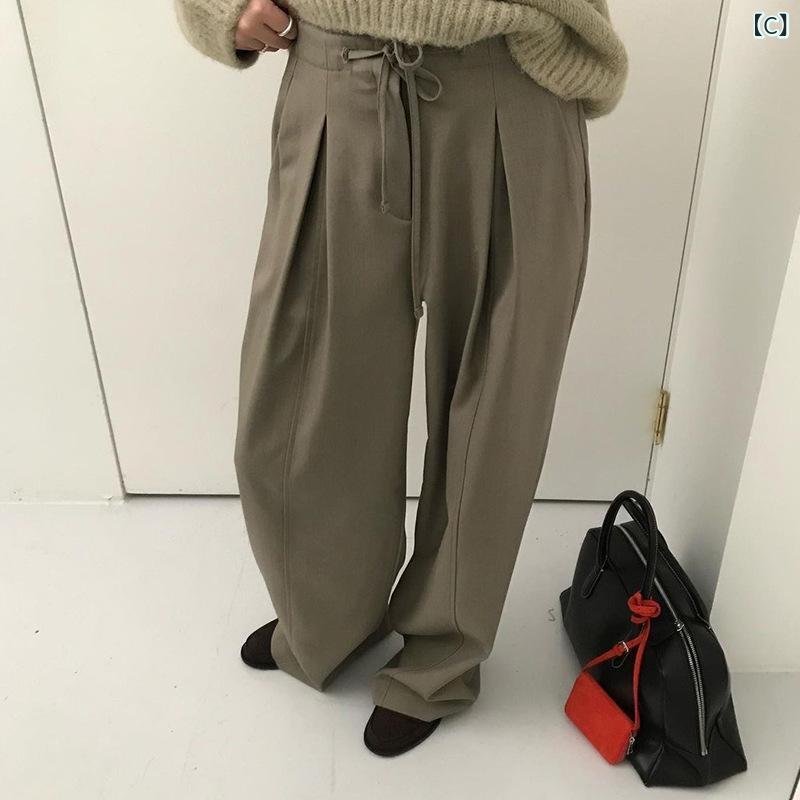 生地名: ポリエステル繊維主な生地構成: ポリエステル繊維ブランド: その他商品番号: L2407182スタイル: ストレートレッグパンツ,シンプルなスタイルパンツの種類: ストレートレッグパンツパンツの長さ: ズボンウエストタイプ: ハイ...