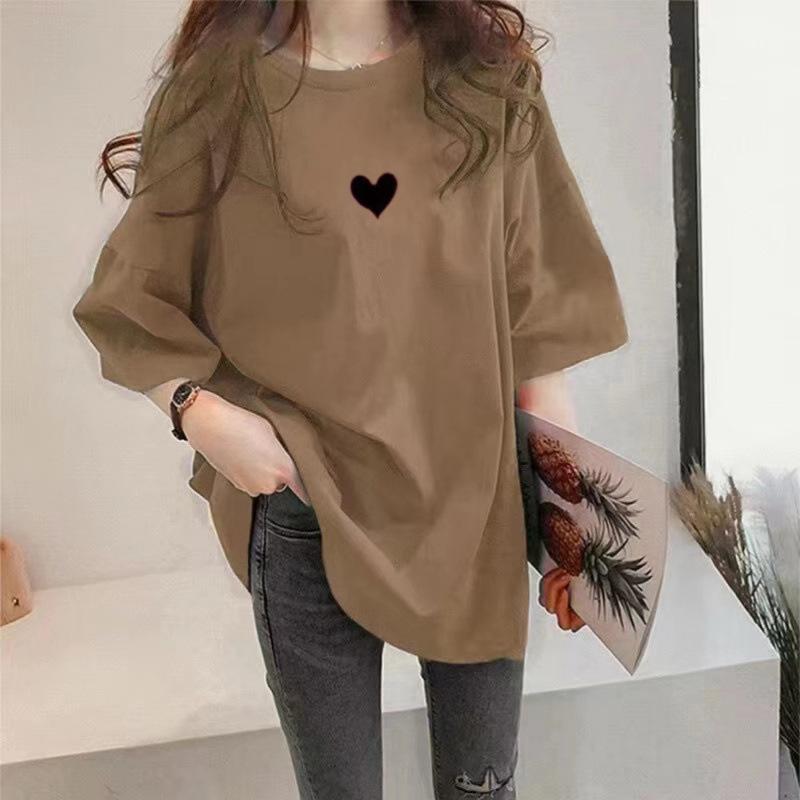 ・カテゴリ: Tシャツ・スタイル: 都市風・主な素材: 綿100%・袖丈: 短袖・柄: プリント・カラー展開: ブラウン、ブラック、レンガ色、ホワイト、ダークネイビー、ジンジャーイエロー、グレー、ローズレッド、グリーン・サイズ展開: M、L...
