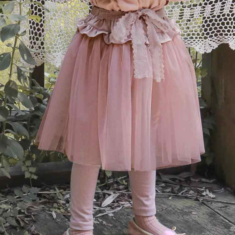 ・カテゴリ: 童装パンツ・スタイル: スカートパンツ・主な素材: 綿90%・パンツ丈: ロング・ウエスト: ミッドライズ・性別: 女児・対象年齢: 中小童(3~8歳、100~140cm)・対象身長: 90cm、100cm・柄: 無地・要素:...