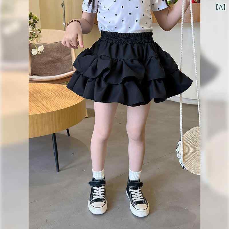 ・カテゴリ: 半身スカート・スタイル: 御姐風、私服名媛・主な素材: 雪尼尔、氨纶・主な素材割合: 30%以下・スカート型: 蛋糕裙・スカート丈: 超短・カラー展開: 黒、白色・サイズ展開: 90cm,100cm,110cm,120cm,1...