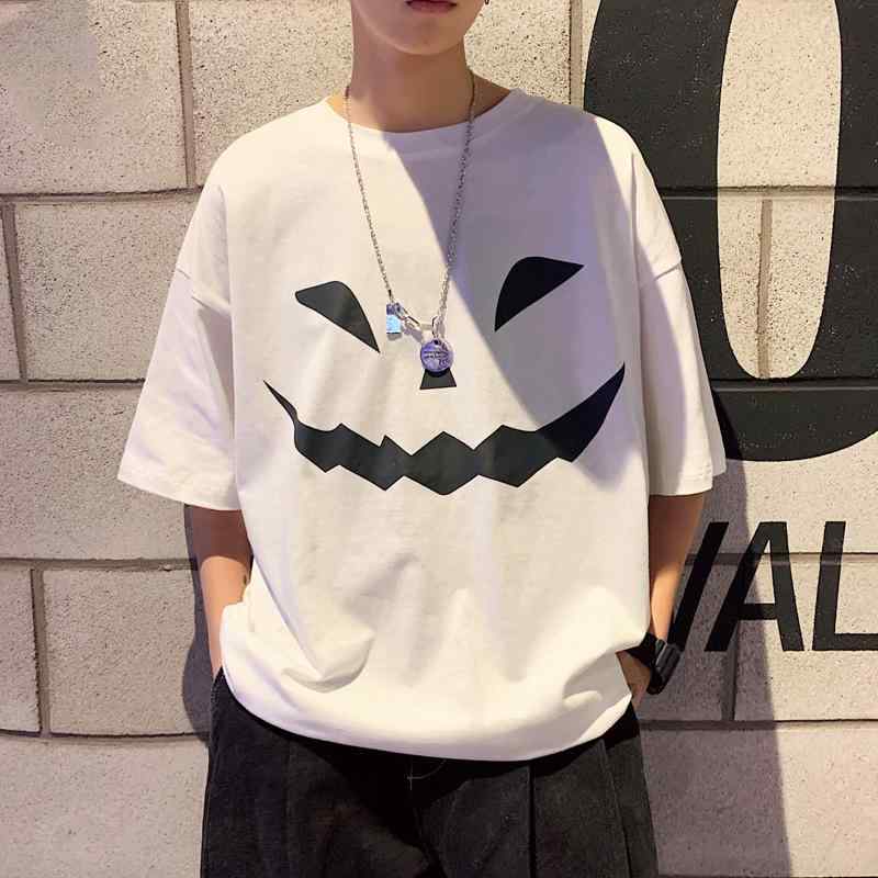 ・カテゴリ: Tシャツ・スタイル: 韓版・主な素材: ポリエステル90%・柄: 卡通・版型: ゆったり・適合シーン: 日常・デザイン詳細: プリント・プリントテーマ: 卡通アニメ・袖丈: 五分袖・首元: ラウンドネック・厚み: 普通・カラー...