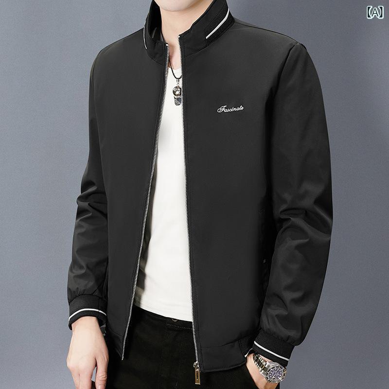 ・カテゴリ: ジャケット・スタイル: 韓国風・主な素材: ポリエステル90%・裏地素材: ポリエステル100%・ネックライン: スタンドカラー・フィット感: ルーズフィット・厚み: 薄手・柄: 無地・袖丈: 長袖・袖型: ストレート・カラー...