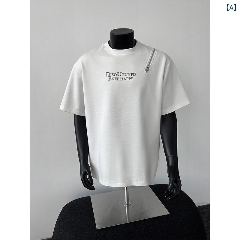 ・カテゴリ: Tシャツ・スタイル: カジュアル・主な素材: ポリエステル100%・袖丈: 短袖・柄: プリント・カラー展開: 白色、黒色・サイズ展開: M、L、XL、2XL・袖型: 常规・ネックライン: クルーネック・フィット感: ゆったり...