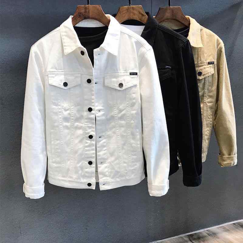 ・カテゴリ: ジャケット・スタイル: 韓国版・対象年齢: 18-24歳・ネックライン: ラペル・フィット: スリム・厚み: 普通・柄: 無地・素材: デニム・主素材: 綿80%・裏地素材: 綿80%・シーン: カジュアル・ディテール: ステ...