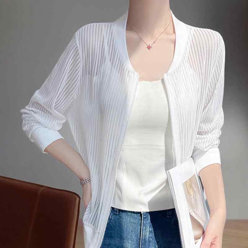 ・主な素材: ポリエステル70-80%・スタイル: 通勤風・流行要素: 透視・袖型: 通常袖・袖丈: 長袖・カラー展開: ブラック、ホワイト・サイズ展開: S、M、L、XL、2XL、3XL・厚み: 薄型