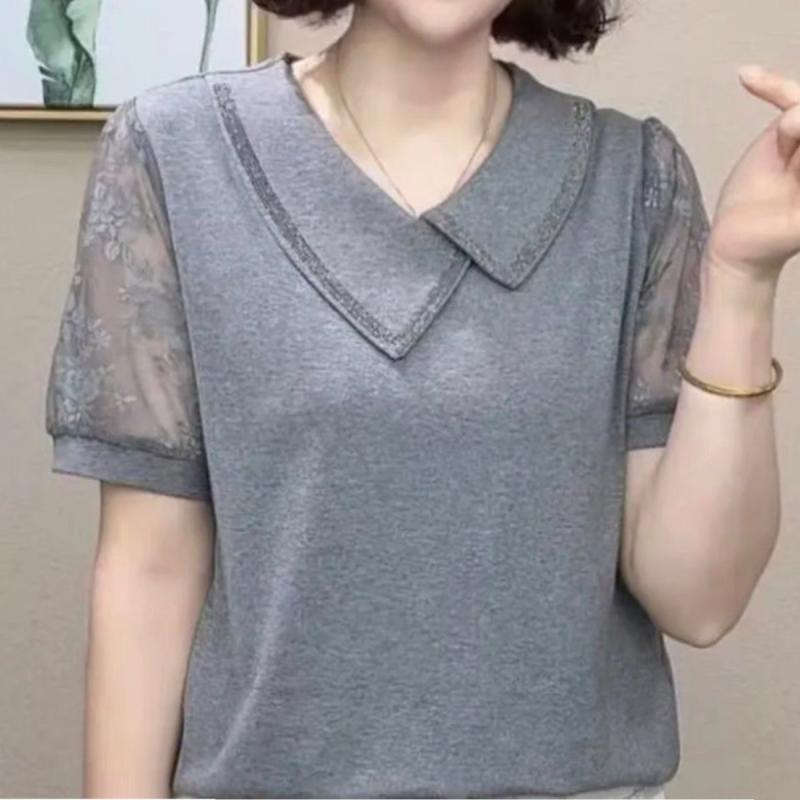 ・カテゴリ: Tシャツ・スタイル: 通勤・主な素材: ポリエステル90-95%、スパンデックス5-10%・柄: 無地・デザイン: セットイン・袖丈: 短袖・ディテール: ホロー・フィット: ルーズ・丈: 普通(50-65cm)・襟: ターン...
