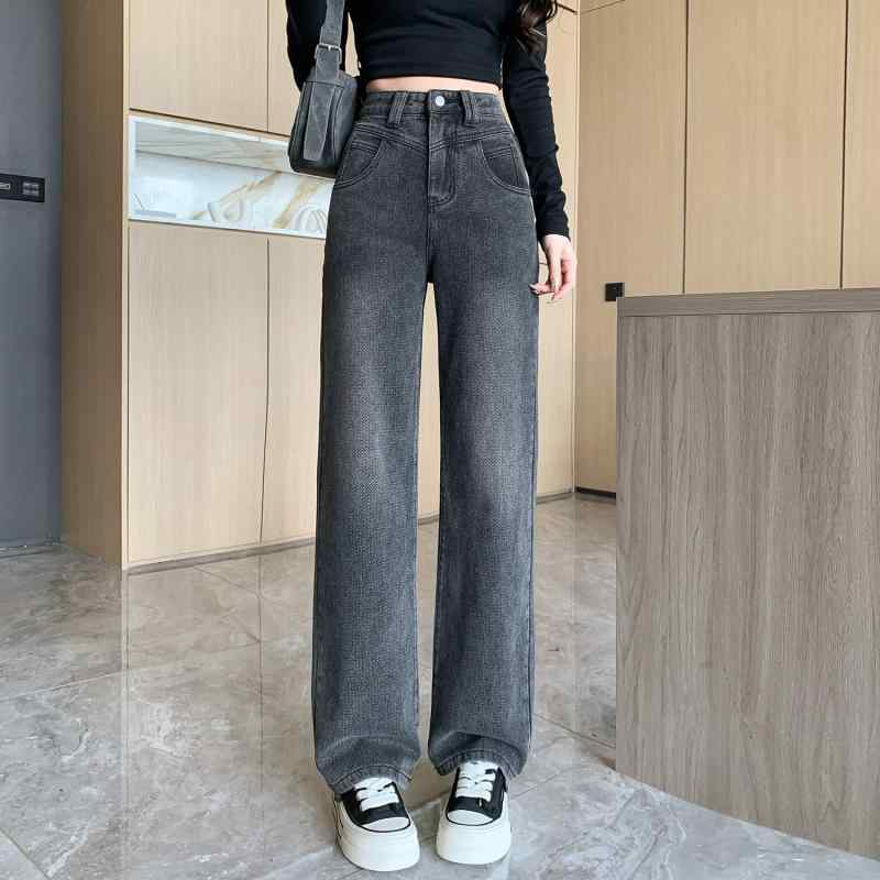 ・カテゴリ: 牛仔パンツ・スタイル: 御姐風・主な素材: 綿・主面料成分: 彩棉・パンツ丈: ロング・ウエスト: 高腰・カラー展開: ブルー九分丈パンツ、ブルーロングパンツ、ブラックグレー九分丈パンツ、ブラックグレーロングパンツ・サイズ展開...