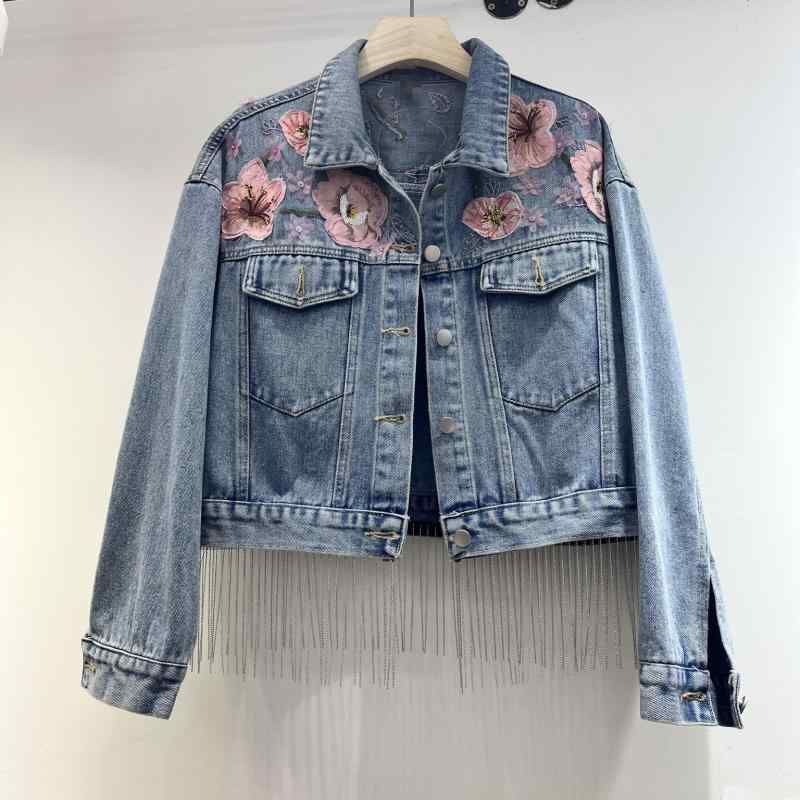 ・主な素材: 綿50-70%・袖丈: 長袖・スタイル: 復古・生地名: 牛仔布・カラー展開: ブルー・サイズ展開: M、L