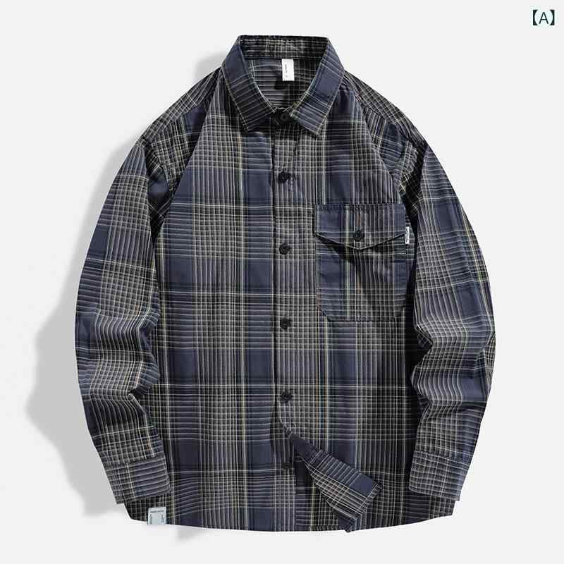 ・カテゴリ: シャツ・スタイル: 基礎・主な素材: 綿100%・袖丈: 長袖・柄: 格子・カラー展開: 緑・サイズ展開: M,L,XL,2XL,3XL,4XL・詳細: 開襟、ピグメント、フランネル