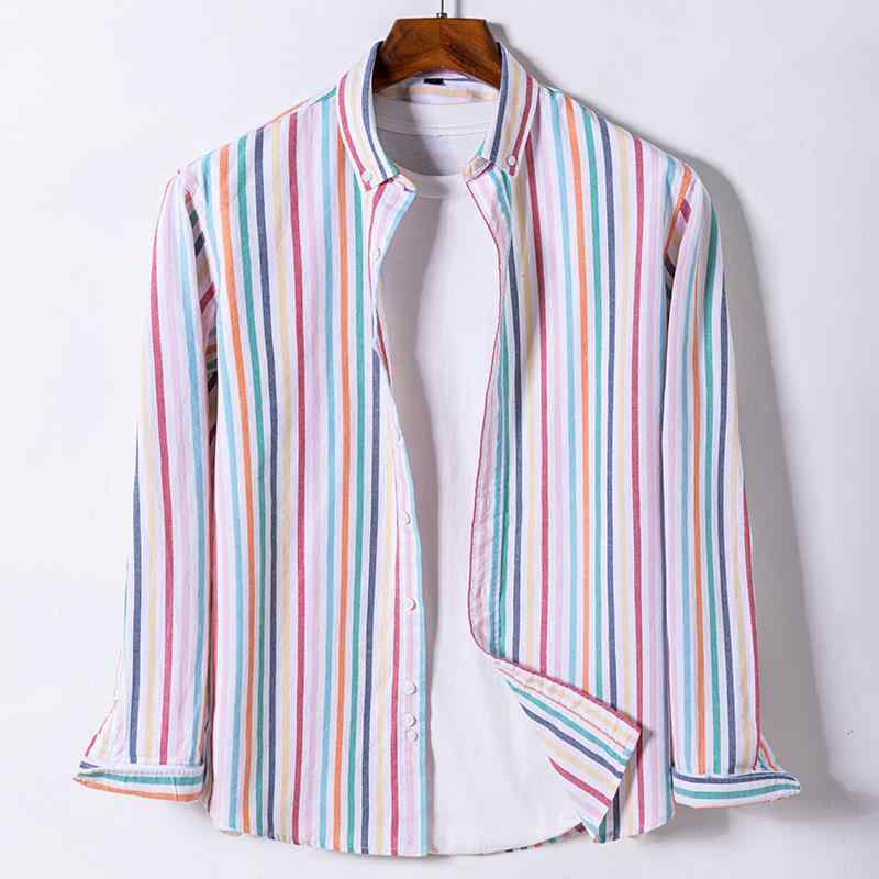 ・カテゴリ: シャツ・スタイル: 軽ビジネス・主な素材: 綿100%・袖丈: 長袖・柄: 条紋・カラー展開: C2221, C2116, C2115, C2220, C2222, JM111・サイズ展開: 34, 35, 36, 37, 3...