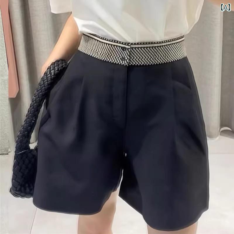 ・主な素材: 綿・主な素材含量: 95%以上・カテゴリ: ホットパンツ・腰型: ゴムウエスト・スタイル: カジュアル・カラー展開: ブラック・サイズ展開: S,M,L