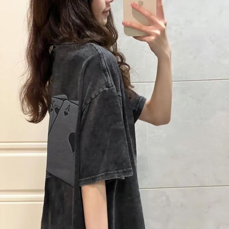 ・カテゴリ: Tシャツ・スタイル: 復古・主な素材: 綿100%・袖丈: 短袖・柄: 字母・カラー展開: 黒色・サイズ展開: M,L,XL,XXL,XXXL・フィット: ワイド・ネックライン: ラウンドネック・詳細: プリント・重量: 18...