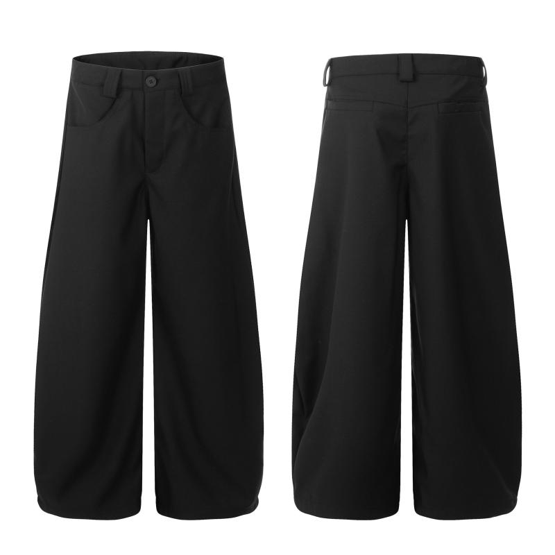 ・カテゴリ: 休闲裤・スタイル: 通勤風・主な素材: 50%（含）-70%（不含）・カラー展開: ブラック・サイズ展開: S,M,L,XL・パンツ丈: 長パン・ウエスト: 常规・厚み: 中等・伸縮性: 無し