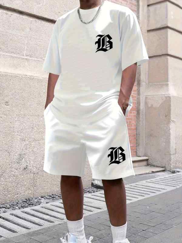 ・スタイル: 運動休闲・厚さ: 普通・パンツ丈: 短パン・トップスタイル: Tシャツ・袖丈: 短袖・フード: なし・素材名: ポリエステル・主素材: ポリエステル96%以上・適用シーン: 休闲・サイズ展開: S、M、L、XL、XXL・カラー...