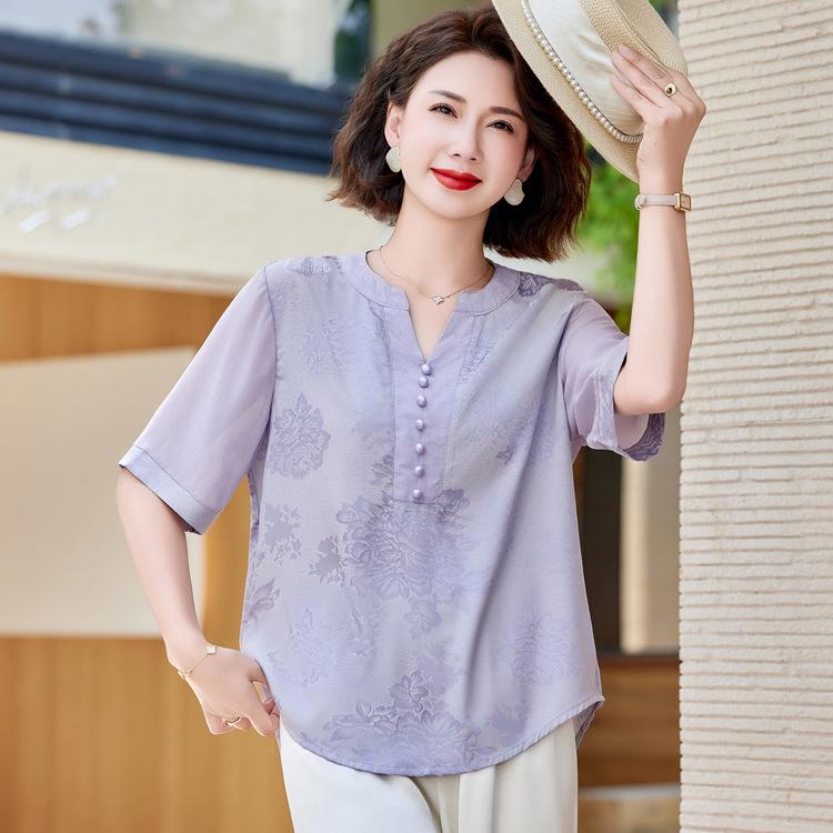 ・カテゴリ: Tシャツ・スタイル: 文艺复古、中国風・主な素材: ポリエステル・柄: 植物花卉、印花・袖丈: ノースリーブ・ネックライン: Vネック・フィット感: ルーズフィット・衣丈: 約50-65cm・カラー展開: 紫色、杏色・サイズ展...