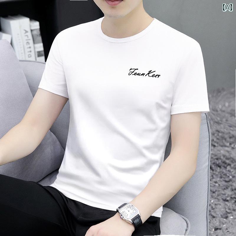 ・カテゴリ: Tシャツ・スタイル: カジュアル・主な素材: 精梳棉91-95%・柄: 文字・フィット感: 合体型・スタイル詳細: 印花・ネックライン: クルーネック・袖丈: 短袖・袖型: 常规・厚み: 普通・カラー展開: 白色、黒色、碳灰、...