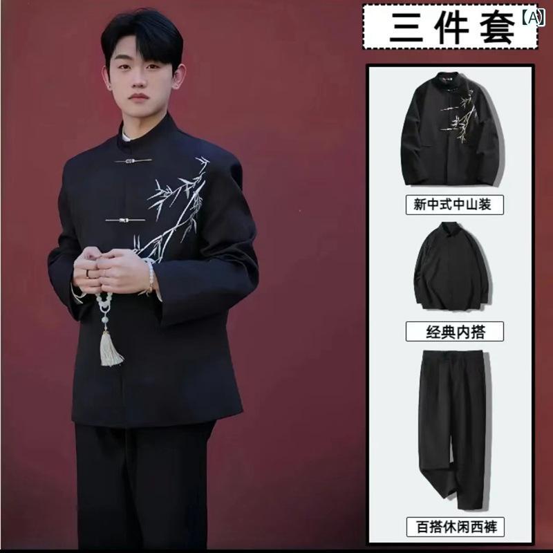 ・スタイル: 軽熟カジュアル・厚み: 普通・パンツ丈: ロング・上衣スタイル: 外套・袖丈: 長袖・フード付き: なし・主な素材: 化纤混紡・主素材成分: ポリエステル・主素材成分含量: その他・適用シーン: カジュアル・カラー展開: ブラ...