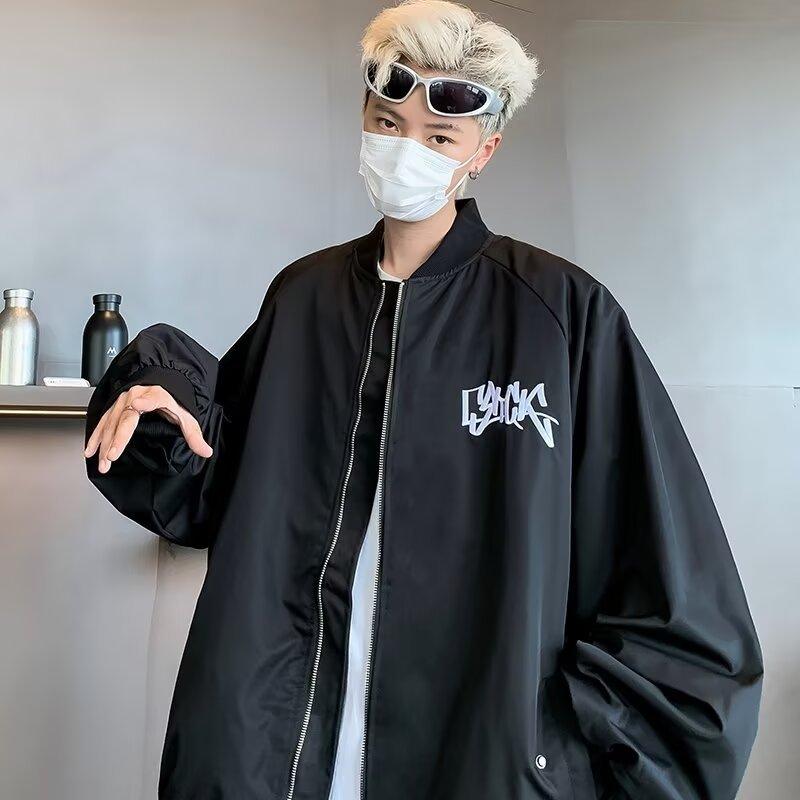 ・カテゴリ: ジャケット・スタイル: 韓国風・主な素材: ポリエステル90%・ネックライン: スタンドカラー・フィット: ルーズフィット・フード: フードなし・厚み: 普通・柄: 無地・裏地: ポリエステル90%・シーン: 日常・ディテール...