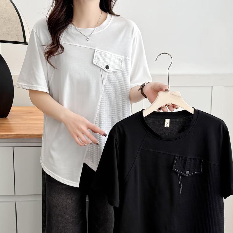 ・カテゴリ: Tシャツ・スタイル: 休闲・主な素材: ポリエステル70-80%・柄: 無地・袖丈: 短袖・ネックライン: クルーネック・カラー展開: 白色、黒色・サイズ展開: XL、XXL、XXXL、4XL