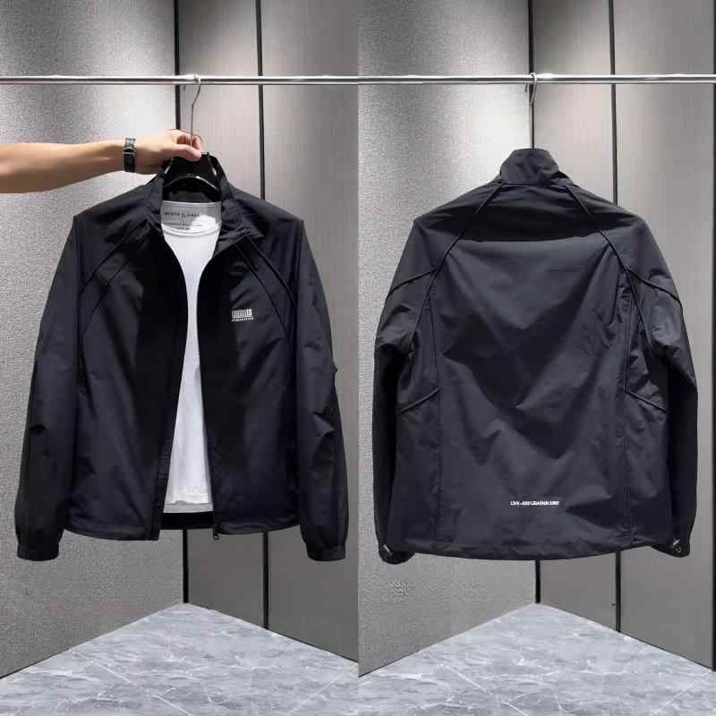・カテゴリ: ジャケット・スタイル: ストリート・主な素材: ポリエステル30%・ネックライン: スタンドカラー・フィット感: ルーズフィット・フード: フードなし・厚み: 普通・柄: 無地・対象年齢層: 18-24歳・対象: 青少年・シー...