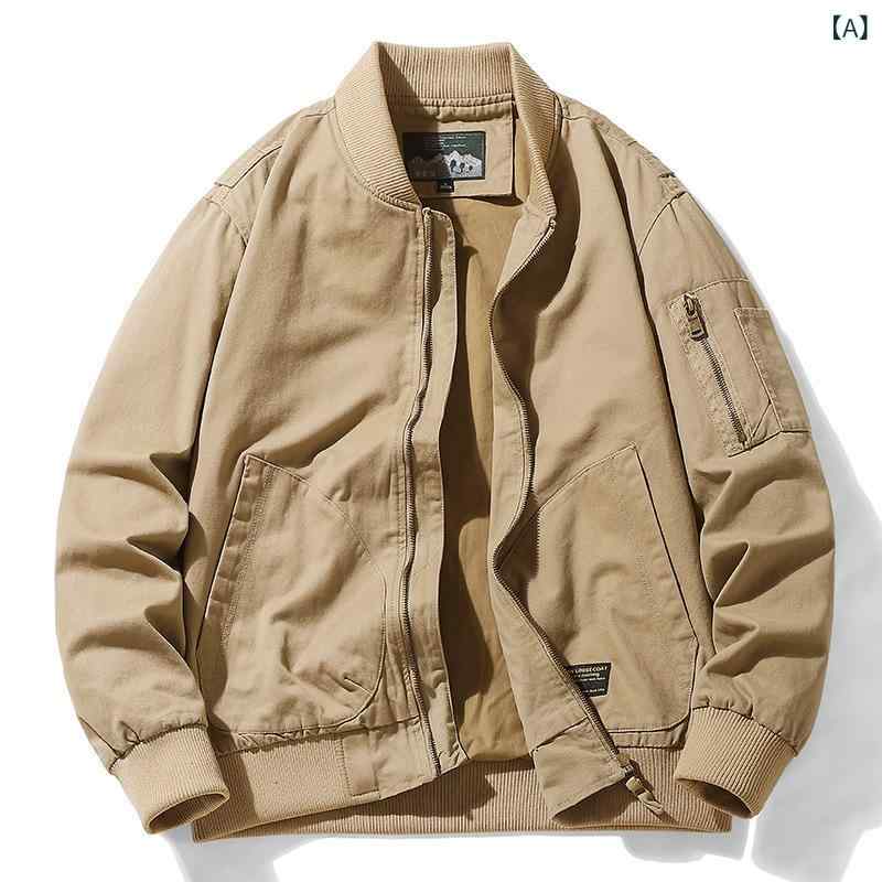 ・カテゴリ: ジャケット・スタイル: カジュアル・主な素材: 綿100%・ネックライン: 無領・版型: ゆったり・厚さ: 普通・柄: 無地・袖丈: 長袖・袖型: 標準・カラー展開: 卡其、軍緑、黒藍・サイズ展開: M、L、XL、2XL、3X...