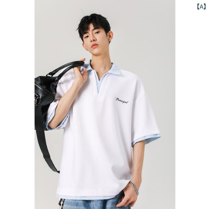 ・カテゴリ: Tシャツ・スタイル: カジュアル・主な素材: ポリエステル100%・柄: 無地・版型: ルーズフィット・袖丈: 短袖・ネックライン: クルーネック・厚み: 薄手・カラー展開: ホワイト、ブラック、グレー・サイズ展開: S、M、...