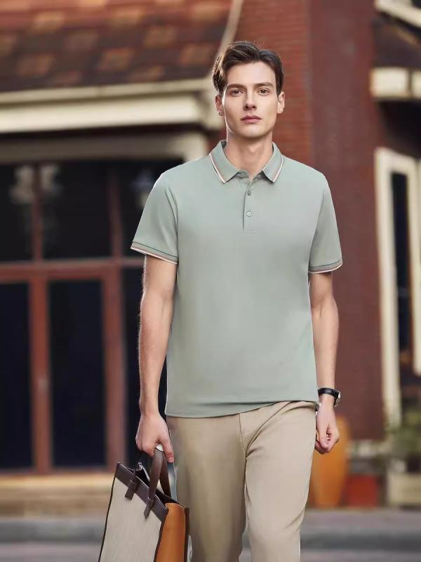 ・カテゴリ: POLOシャツ・スタイル: 基礎・袖丈: 短袖・版型: ワイド・柄: 無地・厚み: 普通・主な素材: ポリエステル52.2%、綿37.1%、酢酸繊維3.2%、桑蚕糸2.6%、リネン2.5%、スパンデックス2.4%・使用シーン:...