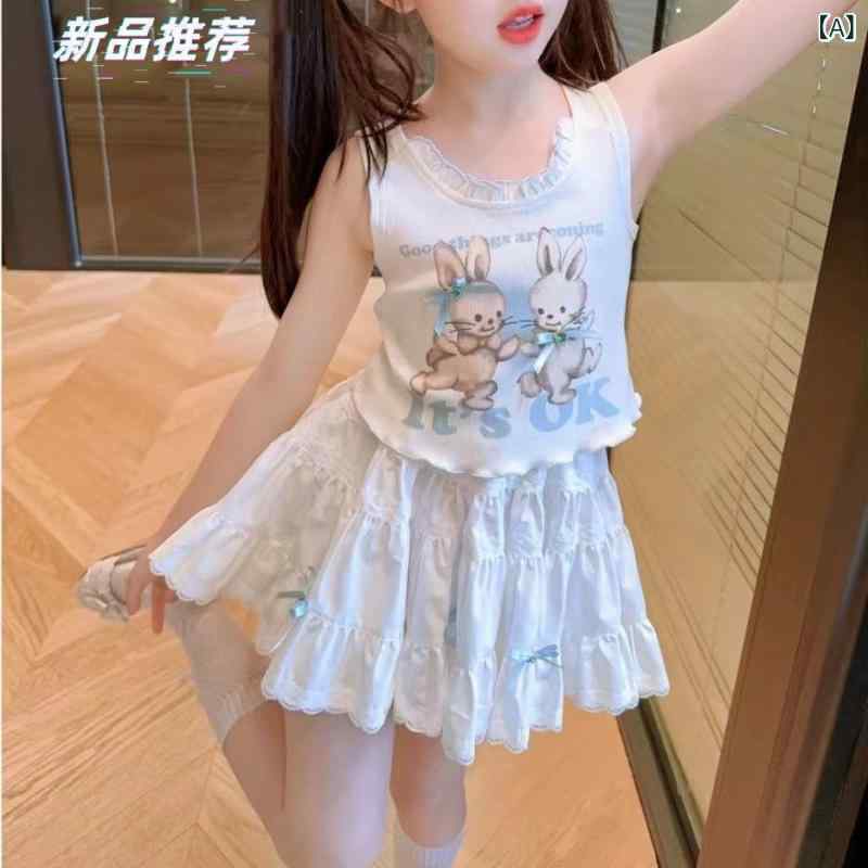 ・対象年齢: 8歳以上140cm以上・スタイル: 韓国風・カテゴリ: 子供服セット・セット内容: 3点セット・袖丈: ノースリーブ・フード: フードなし・厚み: 薄手・柄: カード・要素: セット,カーディガン・閉じ方: プルオーバー・素材...