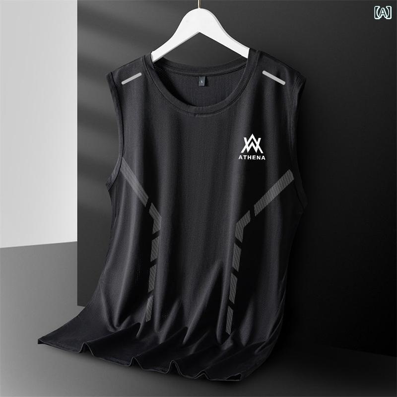 ・カテゴリ: Tシャツ背心・スタイル: 青春流行・主な素材: ポリエステル100%・柄: 幾何学柄・袖丈: ノースリーブ・カラー展開: 黒、白、グレー・サイズ展開: M、L、XL、2XL、3XL、4XL、5XL・厚み: 薄手