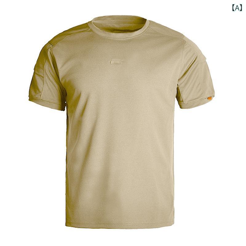 ・カテゴリ: Tシャツ・スタイル: 運動、休闲・主な素材: ポリエステル100%・袖丈: 短袖・ネックライン: ラウンドネック・機能: 速乾、透気、超軽量・カラー展開: ベージュ、ブラック、グリーン、グレー・サイズ展開: S、M、L、XL、...