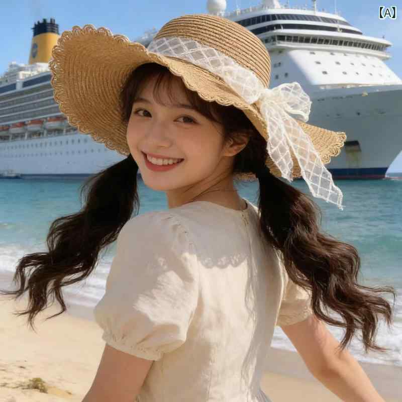 ・カテゴリ: 大沿帽・スタイル: 韓式風・主な素材: 草・スタイル分類: 清新甜美・帽頂款式: 圓頂・帽檐款式: 加長檐・カラー展開: 卡其,米色,卡其黒帯,米色黒帯,卡其咖帯,米色米帯,奶白色,粉色,藏青色,卡其米帯,米色黒帯,米色米帯・...