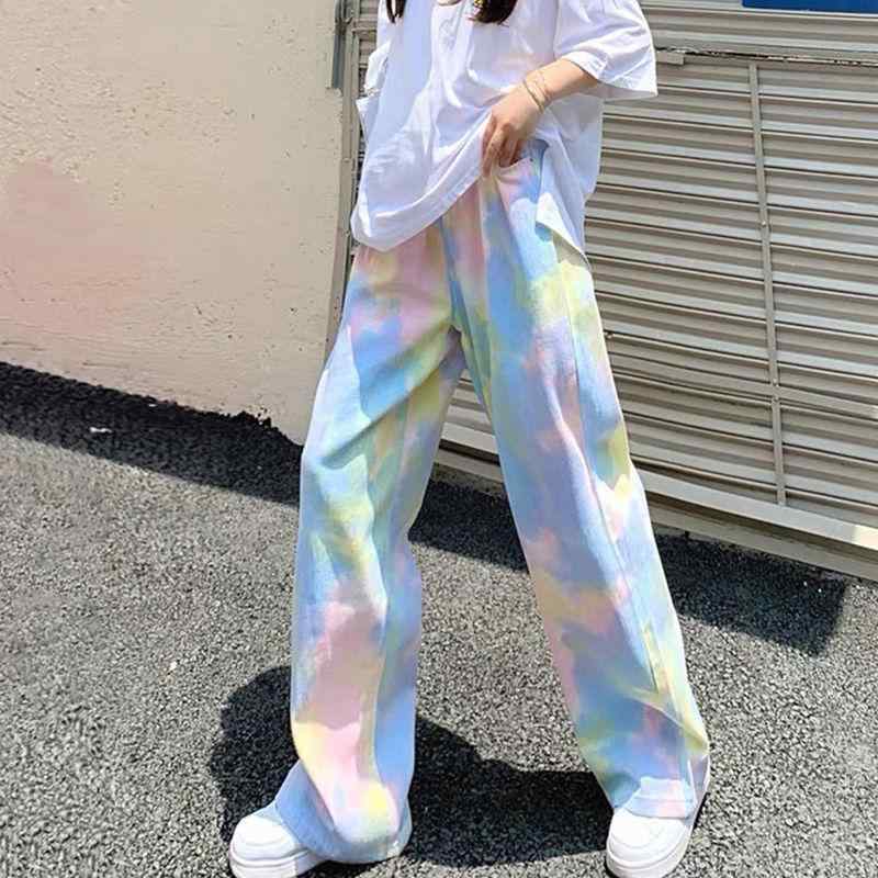 ・カテゴリ: 牛仔パンツ・スタイル: 韓国系カジュアル・主な素材: 綿・主な素材含量: 50-70%・形状: ストレートパンツ・パンツ丈: ロング・ウエスト: ハイウエスト・厚み: 中厚・流行要素: カラーブロック・カラー展開: 虹色・サイ...