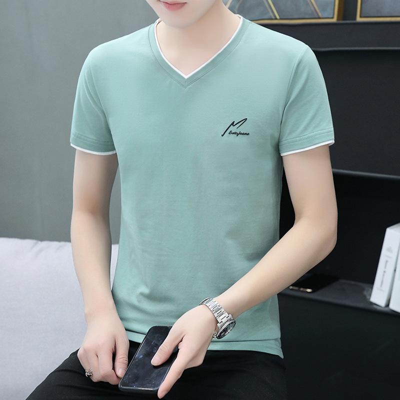 ・カテゴリ: Tシャツ・スタイル: カジュアル・主な素材: 綿95%・袖丈: 短袖・柄: アルファベット・柄: 印花・柄: 幾何学模様・カラー展開: ホワイト、ピンク、ブラック、ダークグレー、ブルーグレー、豆緑・サイズ展開: M、L、XL、...