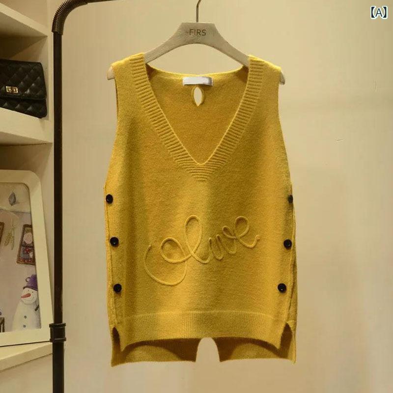 ブランド: その他商品番号: 【ボタンベスト】スタイル: プルオーバー,通勤スタイル衣服の長さ: 通常スタイル (50cm＜長さ≤65cm)首輪の種類: Vネックパターン: ソリッドカラー人気の要素: その他発売年・シーズン: 2025年秋...