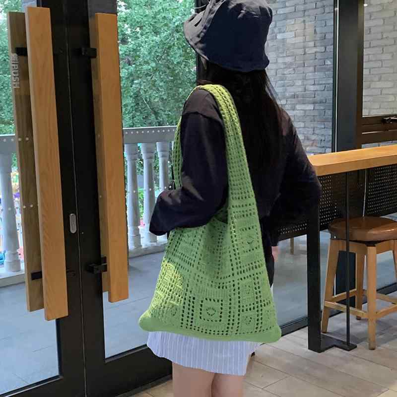 ・スタイル: 都市簡約・主な素材: ポリエステル100%・カテゴリ: トートバッグ・サイズ: 大・人気要素: 編み込み、透け感・形状: 縦型スクエア・開閉方式: オープン・硬さ: ソフト・外ポケット: オープンポケット・ショルダーストラップ...