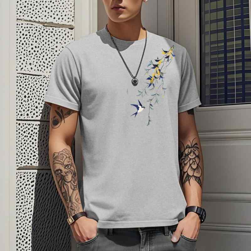 ・カテゴリ: Tシャツ・スタイル: カジュアル・主な素材: ポリエステル100%・袖丈: 短袖・柄: プリント・カラー展開: ホワイト、ブラック、グレー、カーキ、ブルー・サイズ展開: M、L、XL、2XL、3XL、4XL・フィット: スリム...