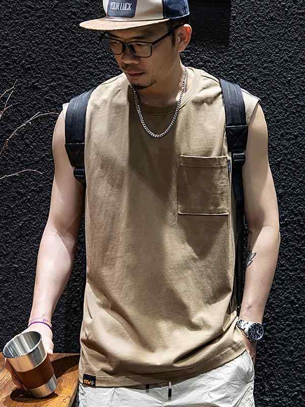 ・カテゴリ: Tシャツ・ベスト・シルエット: ルーズフィット・柄: 無地・主な素材: 綿80%・素材: 綿混・着用シーン: カジュアル・対象: 青少年・仕様: ノンアイロン加工・デザイン詳細: ポケット飾り・スタイル: ベーシック・ポケット...