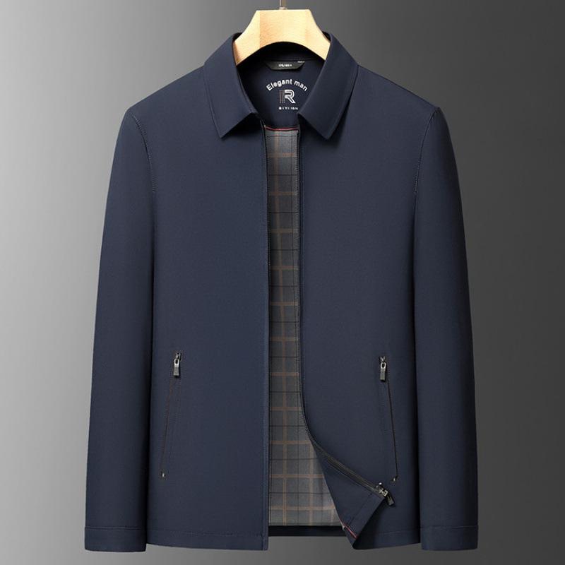 ・カテゴリ: 尼克服・スタイル: ファッションシティ・ネックライン: 翻り襟・シルエット: スリムフィット・厚さ: 薄手・柄: 無地・対象: 大きいサイズ・生地: 化学繊維混紡・主な素材: ポリエステル100%・着用方法: アウター・袖丈:...