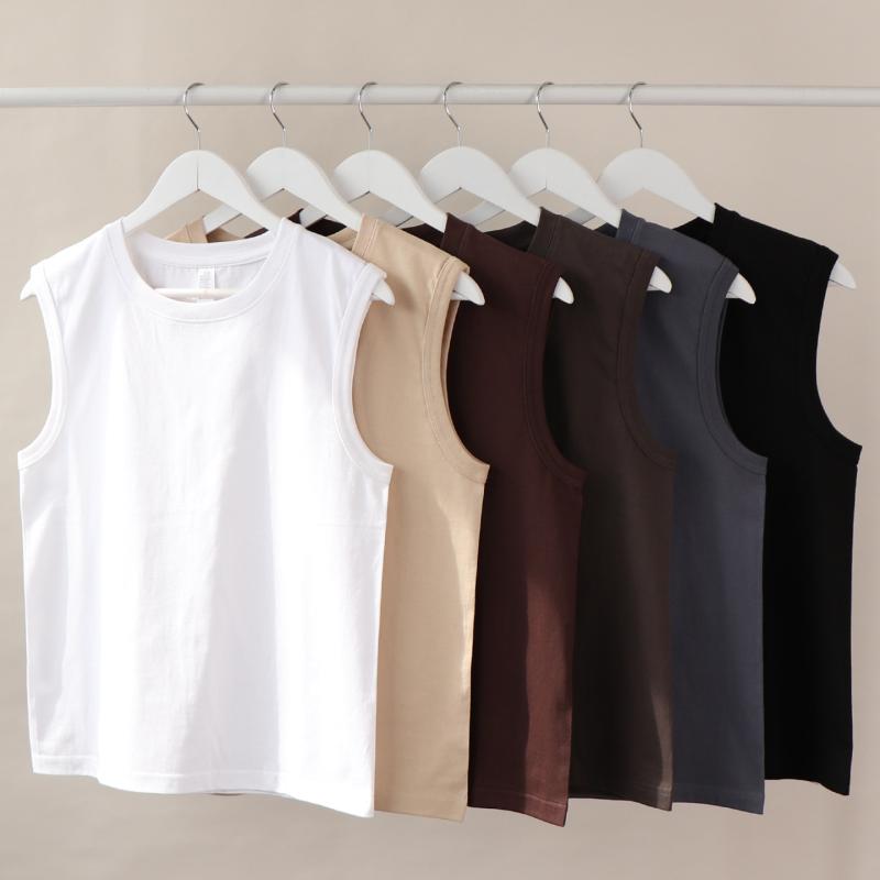 ・カテゴリ: Tシャツ・ベスト・スタイル: 青春流行・フィット感: ルーズフィット・柄: 無地・主な素材: 綿100%・着用シーン: 日常・ディテール: ステッチ、サイドポケット、ラウンドヘム・カラー展開: ホワイト、ブラック、ダークグレー...