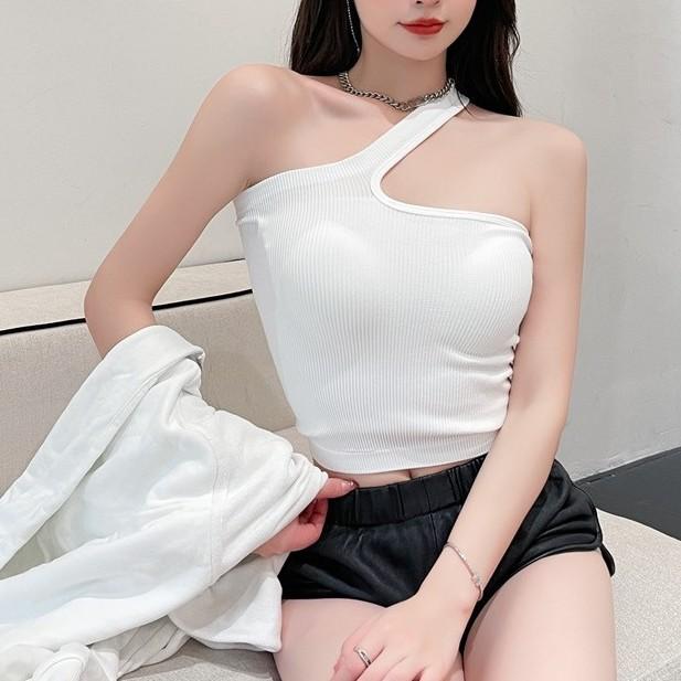 3個セット・カテゴリ: 吊带背心・主な素材: スパンデックス/ライクラ・カラー展開: ホワイト、グレー、ブラック、キャメル、ブラウン、グリーン・サイズ展開: ワンサイズ・デザイン詳細: 金属装飾、シームレス/一体型・スタイル: 斜め肩、セク...